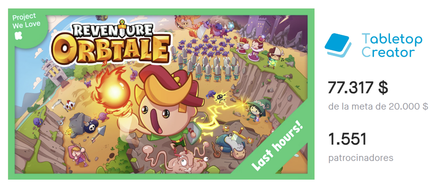 Success Story - Reventure Orbtale - Tabletop Creator