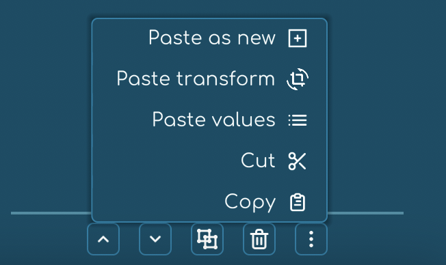 Layers & Panels Main Options - Tabletop Creator