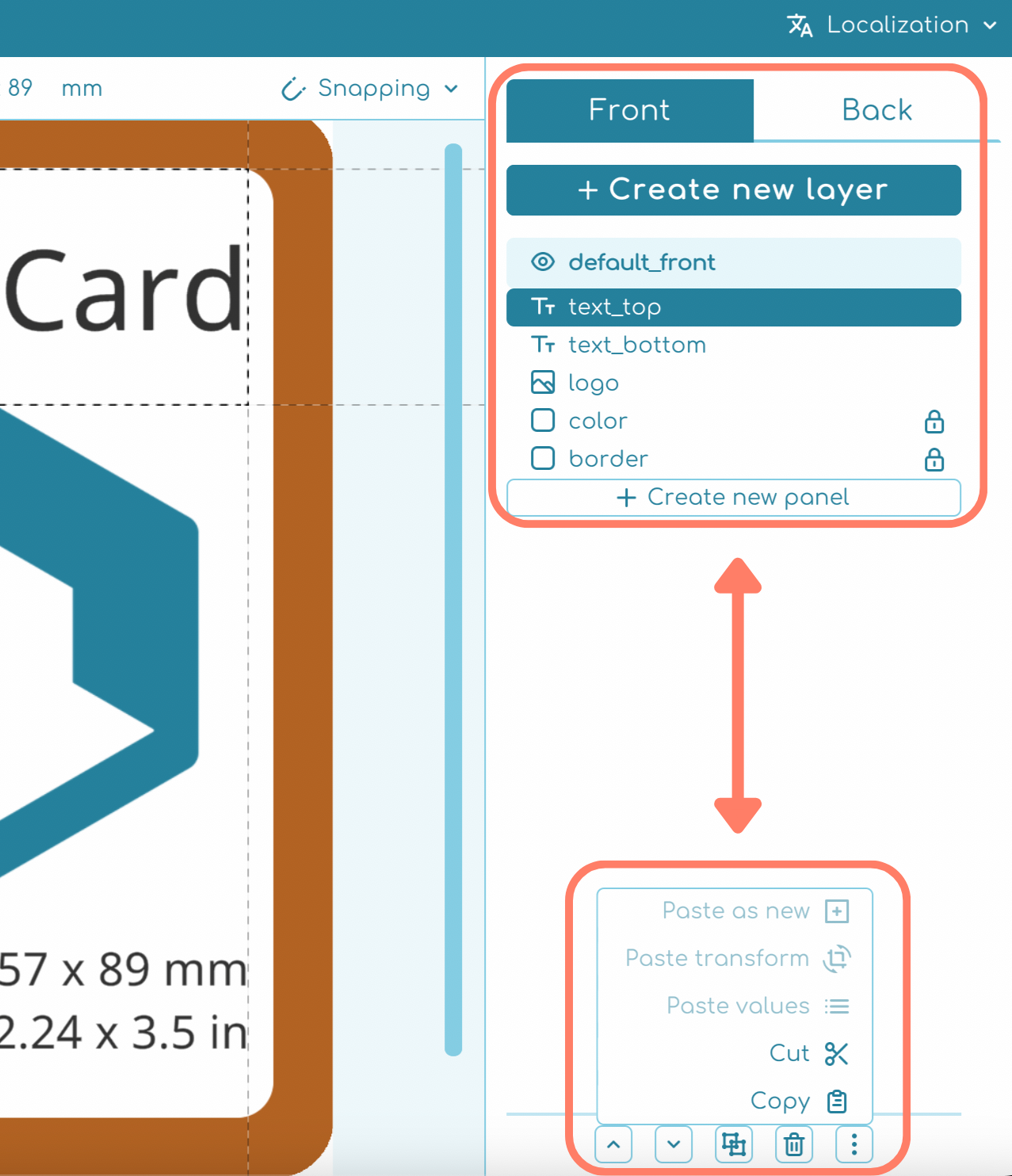 Layers & Panels - Tabletop Creator