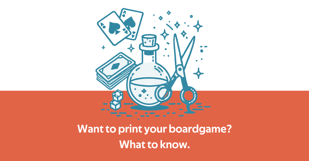 Want to print your boardgame? What to know. - Tabletop Creator